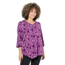 Ulla Popken Shirt in helle pflaume | Gr.: 62/64