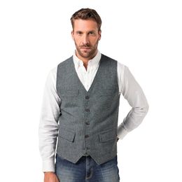 JP1880 Steppweste in ascht&uuml;rkis | Gr.: 5XL
