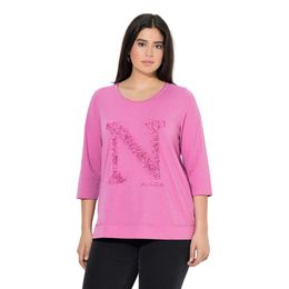 Ulla Popken Shirt in dunkelrosa | Gr.: 54-56