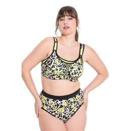 Ulla Popken Sport BH in limette | Gr.: 85C