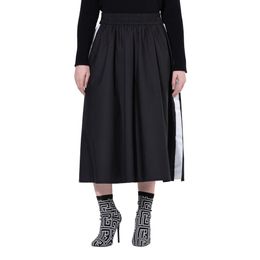 Ulla Popken Midirock in schwarz | Gr.: 50-52