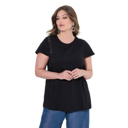 MIAMODA Shirt in schwarz | Gr.: 54