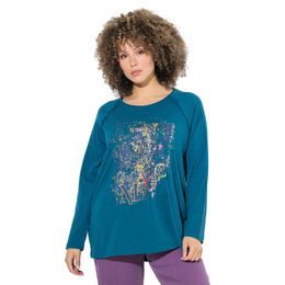 Ulla Popken Shirt in petrol | Gr.: 54-56