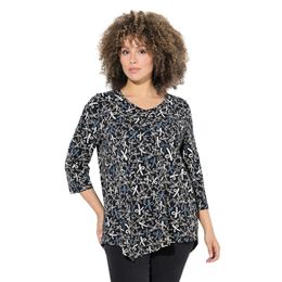 Ulla Popken Shirt in schwarz | Gr.: 66-68