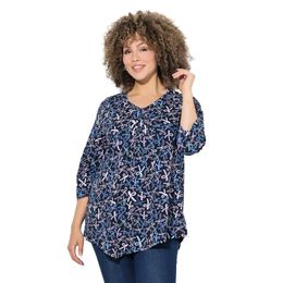 Ulla Popken Shirt in marine | Gr.: 62/64