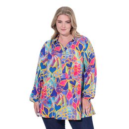 MIAMODA Bluse in multicolor | Gr.: 50
