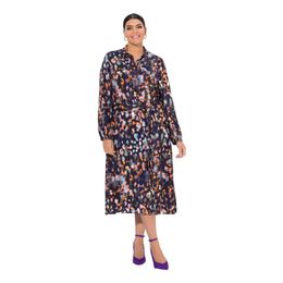 Ulla Popken Midikleid in marine | Gr.: 46-48