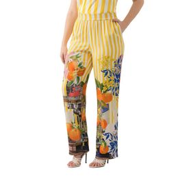 Ulla Popken Schlupfhose in zitrone | Gr.: 46-48