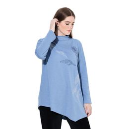 Ulla Popken Longshirt in kornblumenblau | Gr.: 50-52