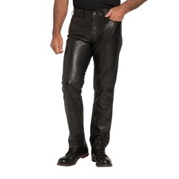 JP1880 Lederhose in schwarz | Gr.: 58 - Normalgr&ouml;&szlig;e