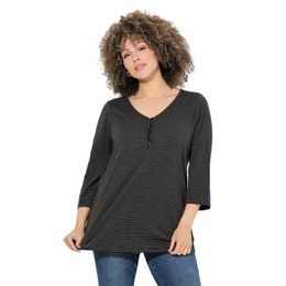Ulla Popken Shirt in anthrazit | Gr.: 58-60