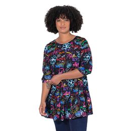 Angel of Style Tunika in schwarz | Gr.: 50