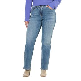 Ulla Popken Jeans in blue denim | Gr.: 42 - Normalgr&ouml;&szlig;e