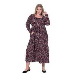Ulla Popken Kleid in rubinrot | Gr.: 58-60