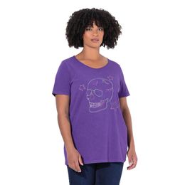 Angel of Style Shirt in violett | Gr.: 50
