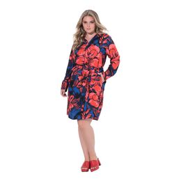 Ulla Popken Kleid in marine | Gr.: 46-48
