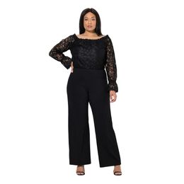 Ulla Popken Hosen in schwarz | Gr.: 52 - Normalgr&ouml;&szlig;e
