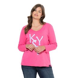 LAURAS&Oslash;N Shirt in hibiskuspink | Gr.: 56/58
