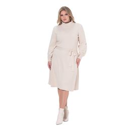 MIAMODA Strickkleid in offwhite | Gr.: 50-52
