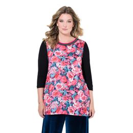 MIAMODA Bluse in hibiskuspink | Gr.: 48