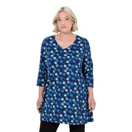 Ulla Popken Longshirt in marine | Gr.: 54-56