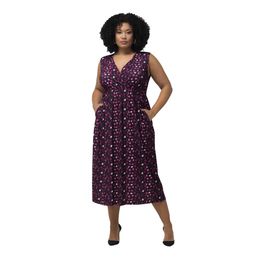 Ulla Popken Kleid in schwarz | Gr.: 62/64