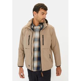 Camel Active teXXXactive Windbreaker mit abnehmbarer Kapuze in Beige | Gr.: 50