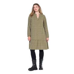 Studio Untold Kleid in palmen gr&uuml;n | Gr.: 42-44