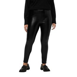 Ulla Popken Leggings in schwarz | Gr.: 54-56