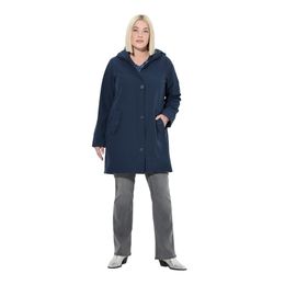Ulla Popken Mantel in marine | Gr.: 46-48