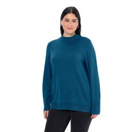 Ulla Popken Pullover in blaugr&uuml;n | Gr.: 46-48