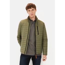 Camel Active Steppblouson mit Stehkragen in Dunkelgrün | Gr.: 54