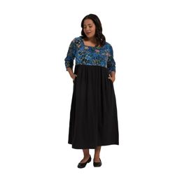 Ulla Popken Kleid in schwarz | Gr.: 46-48