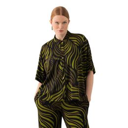 Ulla Popken Bluse in schwarz | Gr.: 54-56