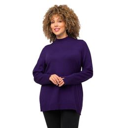 Ulla Popken Pullover in tiefes violett | Gr.: 46-48