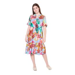Ulla Popken Kleid in himmelblau | Gr.: 46-48