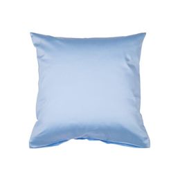 Traumschloss Mako-Satin Kissenbezug in hellblau | Gr.: 40x80 cm