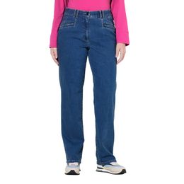 Ulla Popken Jeans in blue denim | Gr.: 44 - Kurzgr&ouml;&szlig;e
