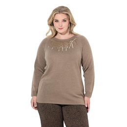 MIAMODA Pullover in camel | Gr.: 42-44