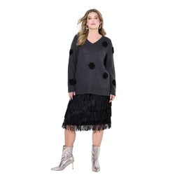 MIAMODA Pullover in anthrazit | Gr.: 54-56
