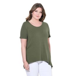 MIAMODA Shirt in khaki | Gr.: 58