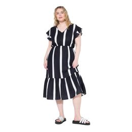 Studio Untold Midikleid in schwarz | Gr.: 46-48