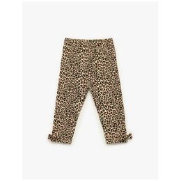 KOTON LEGGINGS in Beige Gemustert | Gr.: 0-12 Monate