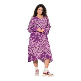 Ulla Popken Kleid in helle pflaume | Gr.: 50-52