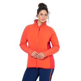 Ulla Popken Funktionsjacke in korallenrot | Gr.: 50-52