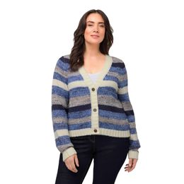 Ulla Popken Sweatjacke in marine | Gr.: 58-60