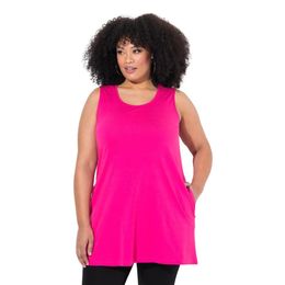 Ulla Popken Strick-Top in fuchsia pink | Gr.: 62/64