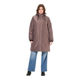 Ulla Popken Funktionsjacke in taupe | Gr.: 42-44