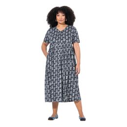 Ulla Popken Kleid in marine | Gr.: 58-60