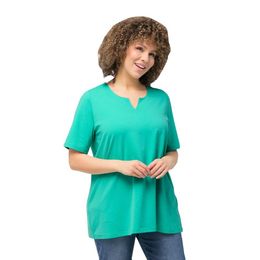 Ulla Popken Shirt in t&uuml;rkisgr&uuml;n | Gr.: 50-52